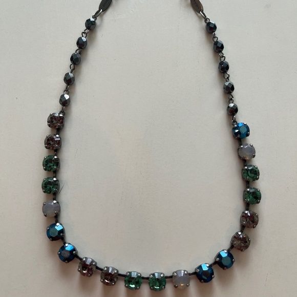 Sabika | Jewelry | Sabika Teal And Grey Necklace | Poshmark